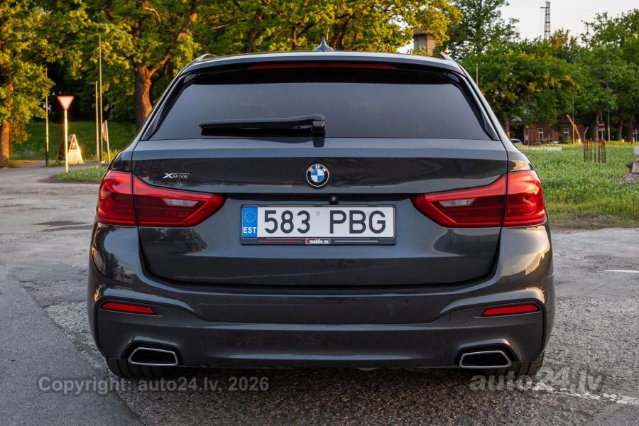 Pelēks BMW 5 Series 2018 Pērnava, ar dzinēja tilpumu 2.00 L un nobraukumu 166 tūkst. km par 24900 €, foto 5 vietnē AUTOMOTO.COM.LV