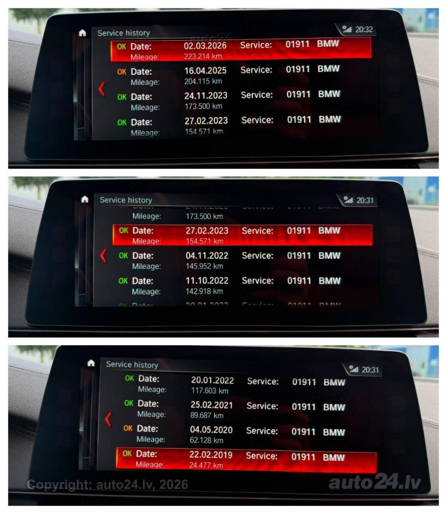 Серый БМВ 5 Серия 2018 в Тарту, объемом двигателя 3.00 л и пробегом 225 тыс. км за 21200 €, фото 25 на AUTOMOTO.COM.LV