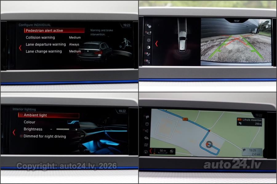 Pelēks BMW 5 Series 2018 Hāpsalu, ar dzinēja tilpumu 3.00 L un nobraukumu 128 tūkst. km par 26490 €, foto 21 vietnē AUTOMOTO.COM.LV