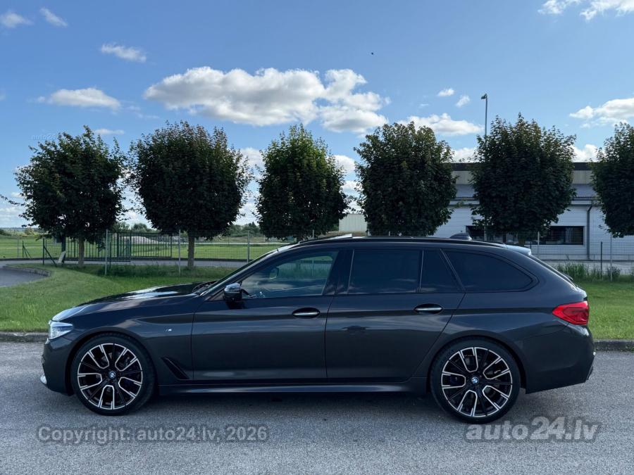 Grey BMW 5 Series 2018 in Tartu, with an engine capacity of 3.00 L and mileage of 169 thousand km for 21999 €, photo 9 on AUTOMOTO.COM.LV