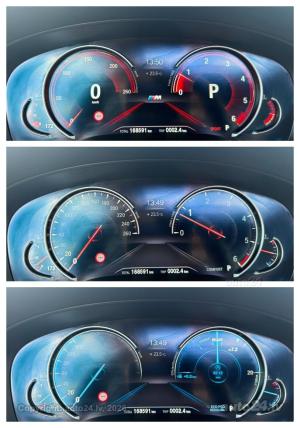 Grey BMW 5 Series 2018 in Tartu, with an engine capacity of 3.00 L and mileage of 169 thousand km for 21999 €, photo 20 on AUTOMOTO.COM.LV