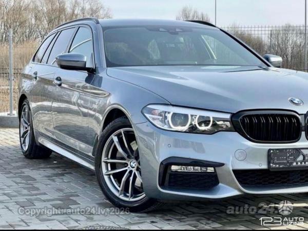 Pelēks BMW 5 Series 2019 Pērnava, ar dzinēja tilpumu 2.00 L un nobraukumu 185 tūkst. km par 19999 €, foto 2 vietnē AUTOMOTO.COM.LV