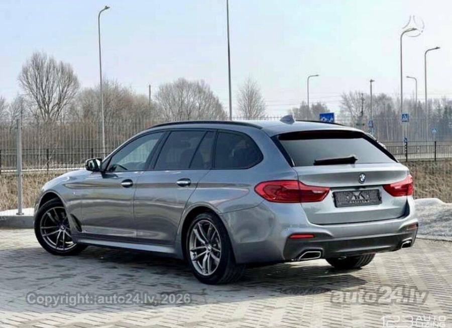 Pelēks BMW 5 Series 2019 Pērnava, ar dzinēja tilpumu 2.00 L un nobraukumu 185 tūkst. km par 19999 €, foto 5 vietnē AUTOMOTO.COM.LV