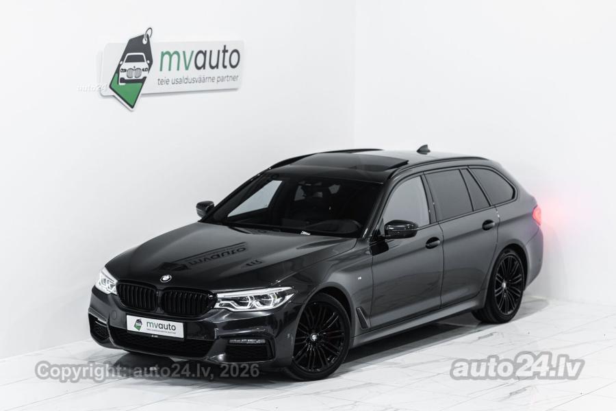 Pelēks BMW 5 Series 2019 Tallina, ar dzinēja tilpumu 2.00 L un nobraukumu 135 tūkst. km par 26990 €, foto 1 vietnē AUTOMOTO.COM.LV