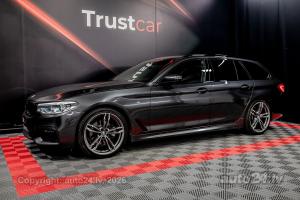 Pelēks BMW 5 Series 2019 Pērnava, ar dzinēja tilpumu 2.00 L un nobraukumu 297 tūkst. km par 16500 €, foto 6 vietnē AUTOMOTO.COM.LV