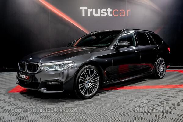 Pelēks BMW 5 Series 2019 Pērnava, ar dzinēja tilpumu 2.00 L un nobraukumu 195 tūkst. km par 18900 €, foto 1 vietnē AUTOMOTO.COM.LV