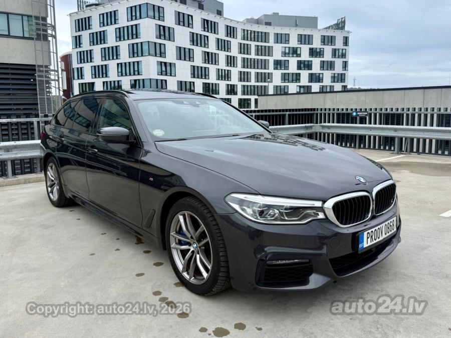Серый БМВ 5 Серия 2019 в Таллин, объемом двигателя 3.00 л и пробегом 129 тыс. км за 29990 €, фото 5 на AUTOMOTO.COM.LV