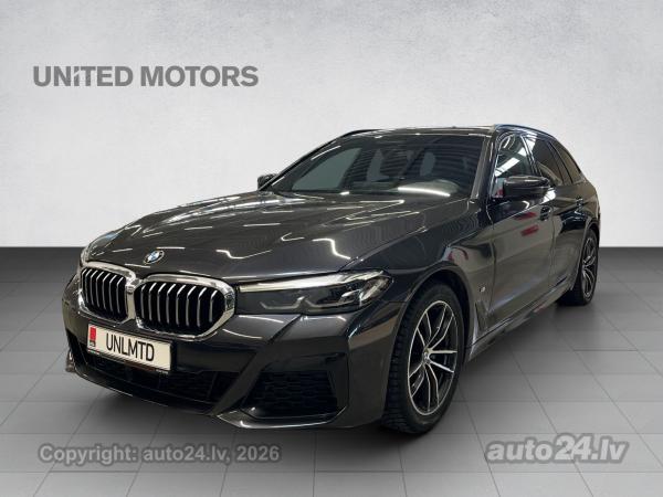 Grey BMW 5 Series 2020 in Tallinn, with an engine capacity of 2.00 L and mileage of 77 thousand km for 31900 €, photo 1 on AUTOMOTO.COM.LV