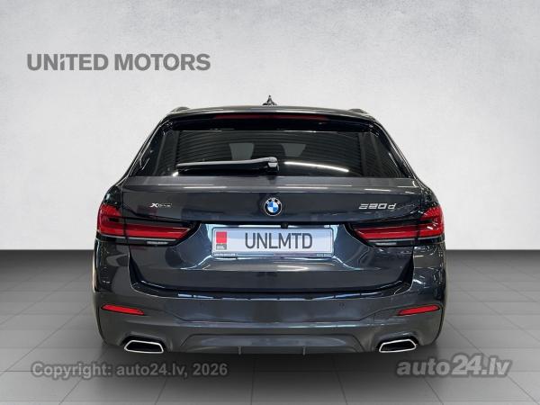 Grey BMW 5 Series 2020 in Tallinn, with an engine capacity of 2.00 L and mileage of 77 thousand km for 31900 €, photo 5 on AUTOMOTO.COM.LV