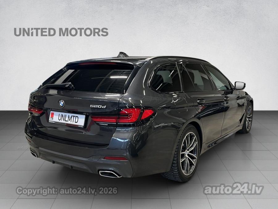 Pelēks BMW 5 Series 2020 Tallina, ar dzinēja tilpumu 2.00 L un nobraukumu 77 tūkst. km par 31900 €, foto 7 vietnē AUTOMOTO.COM.LV