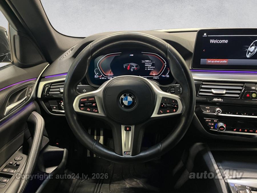 Pelēks BMW 5 Series 2020 Tallina, ar dzinēja tilpumu 2.00 L un nobraukumu 77 tūkst. km par 31900 €, foto 12 vietnē AUTOMOTO.COM.LV