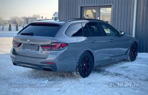 Pelēks BMW 5 Series 2021 Tallina, ar dzinēja tilpumu 3.00 L un nobraukumu 210 tūkst. km par 28890 €, foto 5 vietnē AUTOMOTO.COM.LV