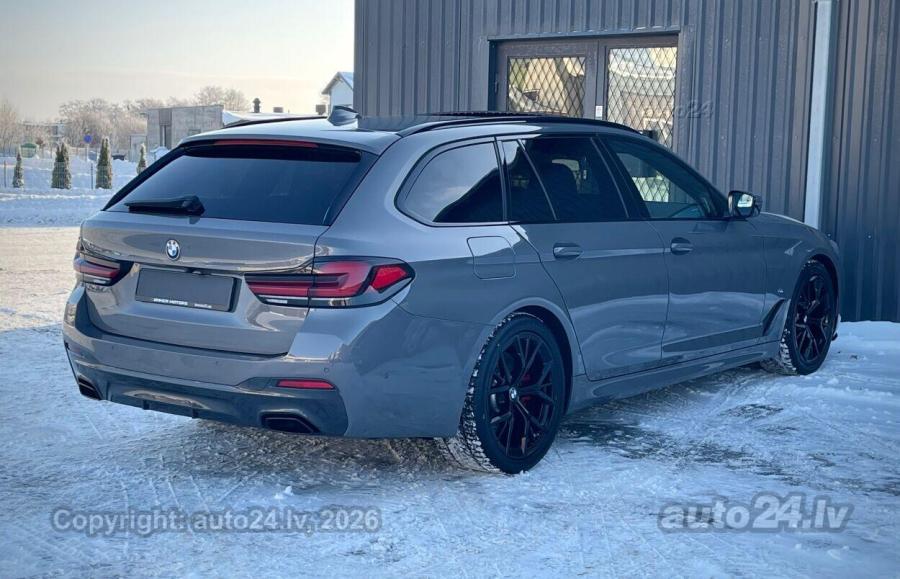 Pelēks BMW 5 Series 2021 Tallina, ar dzinēja tilpumu 3.00 L un nobraukumu 210 tūkst. km par 28890 €, foto 5 vietnē AUTOMOTO.COM.LV