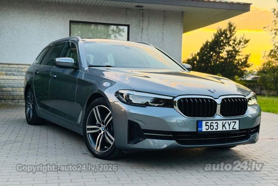 Grey BMW 5 Series 2021 in Parnu, with an engine capacity of 2.00 L and mileage of 83 thousand km for 28300 €, photo 1 on AUTOMOTO.COM.LV