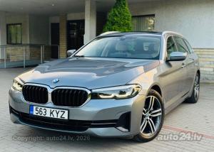 Grey BMW 5 Series 2021 in Parnu, with an engine capacity of 2.00 L and mileage of 83 thousand km for 28300 €, photo 3 on AUTOMOTO.COM.LV