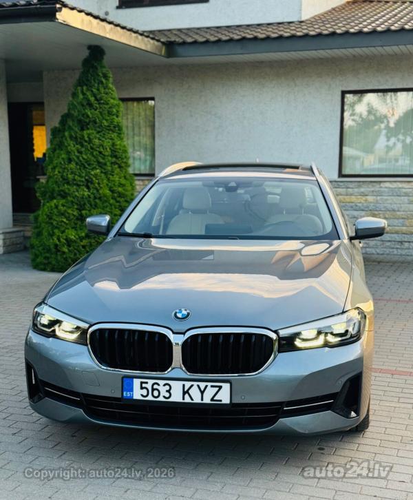 Pelēks BMW 5 Series 2021 Pērnava, ar dzinēja tilpumu 2.00 L un nobraukumu 83 tūkst. km par 28300 €, foto 4 vietnē AUTOMOTO.COM.LV