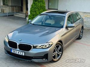 Grey BMW 5 Series 2021 in Parnu, with an engine capacity of 2.00 L and mileage of 83 thousand km for 28300 €, photo 6 on AUTOMOTO.COM.LV