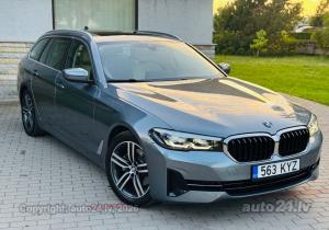 Grey BMW 5 Series 2021 in Parnu, with an engine capacity of 2.00 L and mileage of 83 thousand km for 28300 €, photo 8 on AUTOMOTO.COM.LV