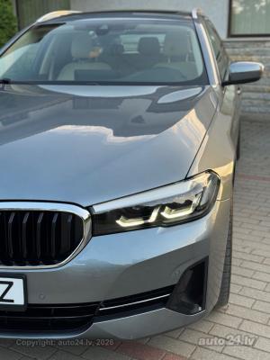 Grey BMW 5 Series 2021 in Parnu, with an engine capacity of 2.00 L and mileage of 83 thousand km for 28300 €, photo 10 on AUTOMOTO.COM.LV