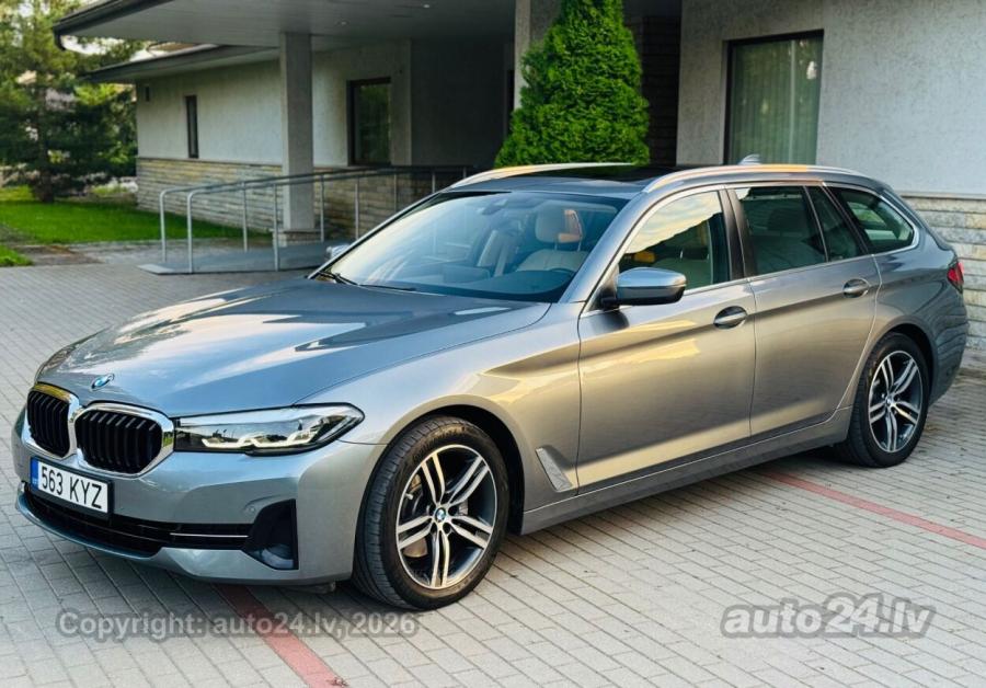 Grey BMW 5 Series 2021 in Parnu, with an engine capacity of 2.00 L and mileage of 83 thousand km for 28300 €, photo 11 on AUTOMOTO.COM.LV