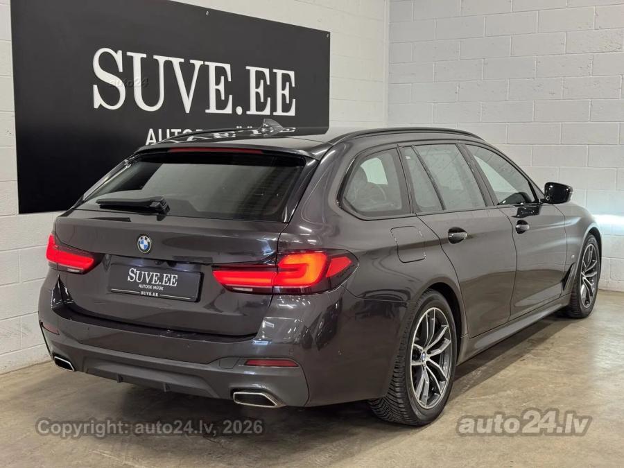 Pelēks BMW 5 Series 2021 Tallina, ar dzinēja tilpumu 3.00 L un nobraukumu 151 tūkst. km par 34995 €, foto 8 vietnē AUTOMOTO.COM.LV