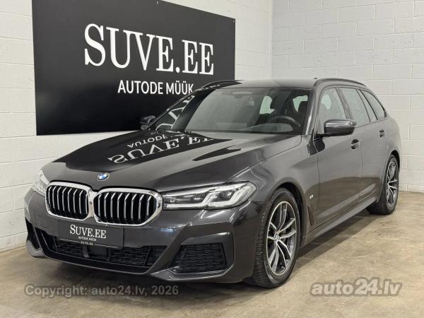 Pelēks BMW 5 Series 2021 Tallina, ar dzinēja tilpumu 3.00 L un nobraukumu 151 tūkst. km par 33995 €, foto 1 vietnē AUTOMOTO.COM.LV