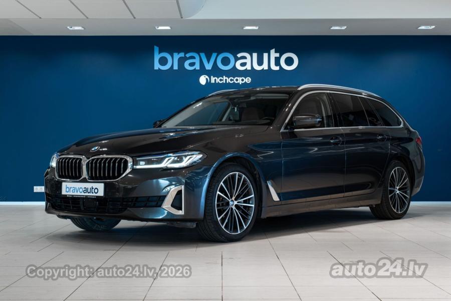 Grey BMW 5 Series 2021 in Tallinn, with an engine capacity of 2.00 L and mileage of 65 thousand km for 37490 €, photo 1 on AUTOMOTO.COM.LV