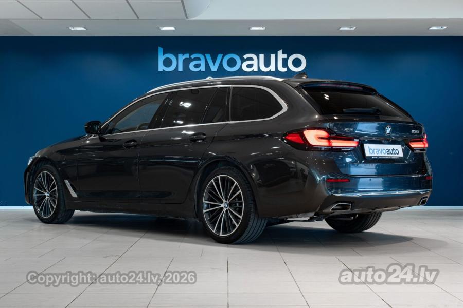 Grey BMW 5 Series 2021 in Tallinn, with an engine capacity of 2.00 L and mileage of 65 thousand km for 37490 €, photo 3 on AUTOMOTO.COM.LV