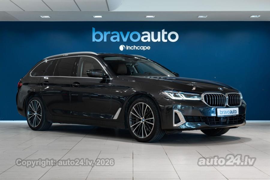 Grey BMW 5 Series 2021 in Tallinn, with an engine capacity of 2.00 L and mileage of 65 thousand km for 37490 €, photo 4 on AUTOMOTO.COM.LV