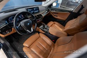 Grey BMW 5 Series 2021 in Tallinn, with an engine capacity of 2.00 L and mileage of 65 thousand km for 37490 €, photo 6 on AUTOMOTO.COM.LV