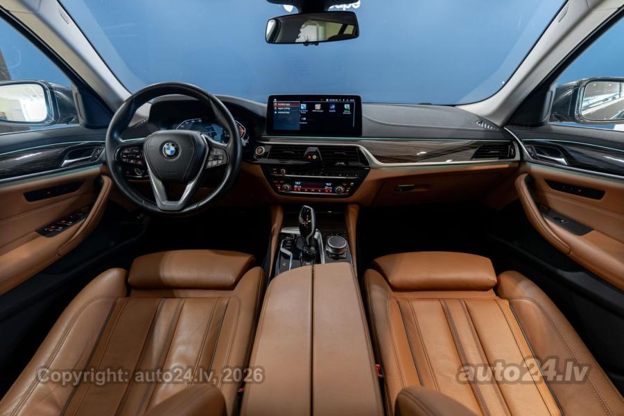 Grey BMW 5 Series 2021 in Tallinn, with an engine capacity of 2.00 L and mileage of 65 thousand km for 37490 €, photo 7 on AUTOMOTO.COM.LV