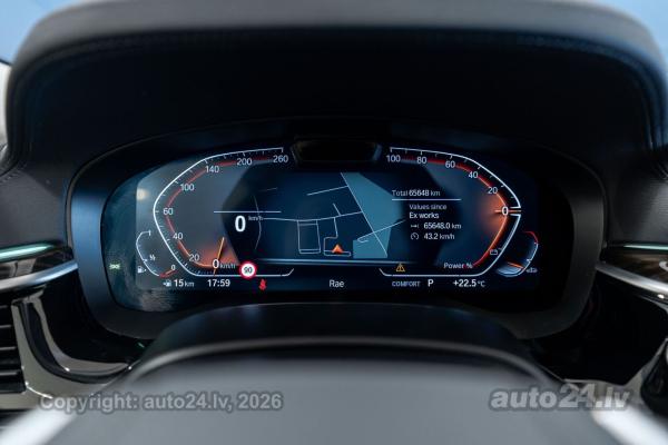 Grey BMW 5 Series 2021 in Tallinn, with an engine capacity of 2.00 L and mileage of 65 thousand km for 37490 €, photo 9 on AUTOMOTO.COM.LV
