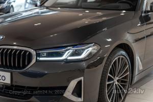 Grey BMW 5 Series 2021 in Tallinn, with an engine capacity of 2.00 L and mileage of 65 thousand km for 37490 €, photo 21 on AUTOMOTO.COM.LV