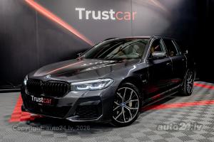 Grey BMW 5 Series 2021 in Parnu, with an engine capacity of 2.00 L and mileage of 169 thousand km for 25500 €, photo  on AUTOMOTO.COM.LV