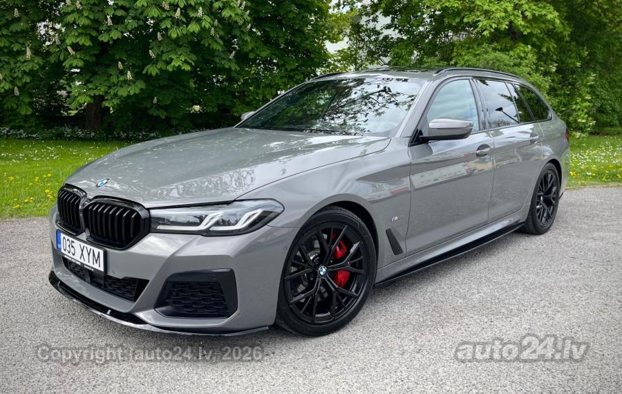 Grey BMW 5 Series 2021 in Tallinn, with an engine capacity of 3.00 L and mileage of 210 thousand km for 28500 €, photo 1 on AUTOMOTO.COM.LV