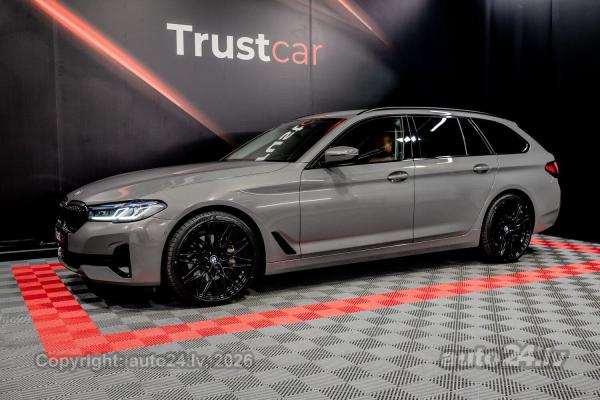 Pelēks BMW 5 Series 2021 Pērnava, ar dzinēja tilpumu 3.00 L un nobraukumu 214 tūkst. km par 25500 €, foto 5 vietnē AUTOMOTO.COM.LV