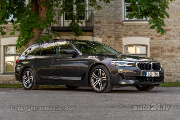 Grey BMW 5 Series 2021 in Tallinn, with an engine capacity of 2.00 L and mileage of 137 thousand km for 27990 €, photo 1 on AUTOMOTO.COM.LV