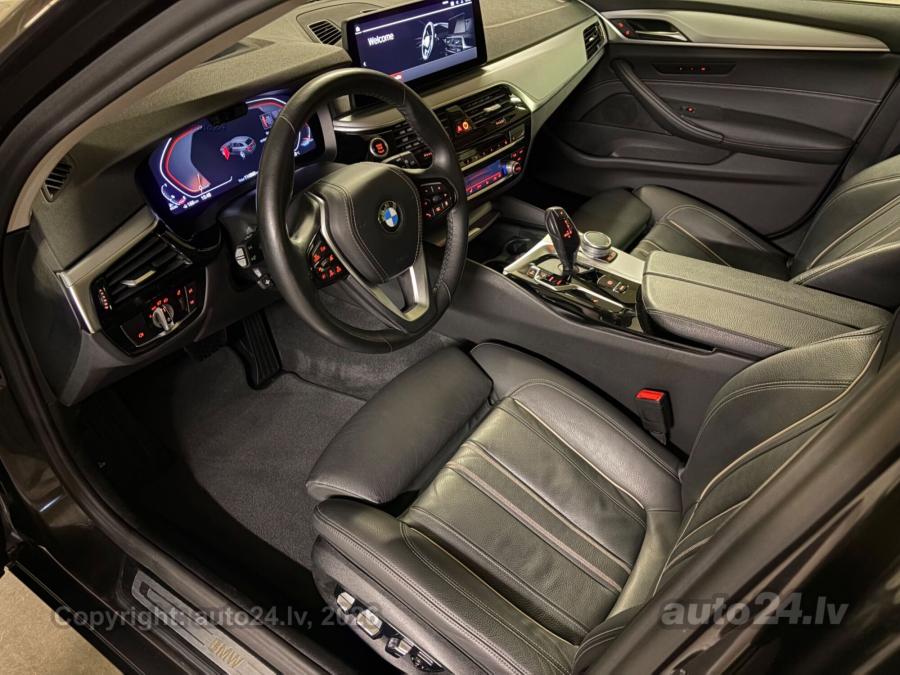 Pelēks BMW 5 Series 2021 Tallina, ar dzinēja tilpumu 2.00 L un nobraukumu 115 tūkst. km par 27900 €, foto 7 vietnē AUTOMOTO.COM.LV