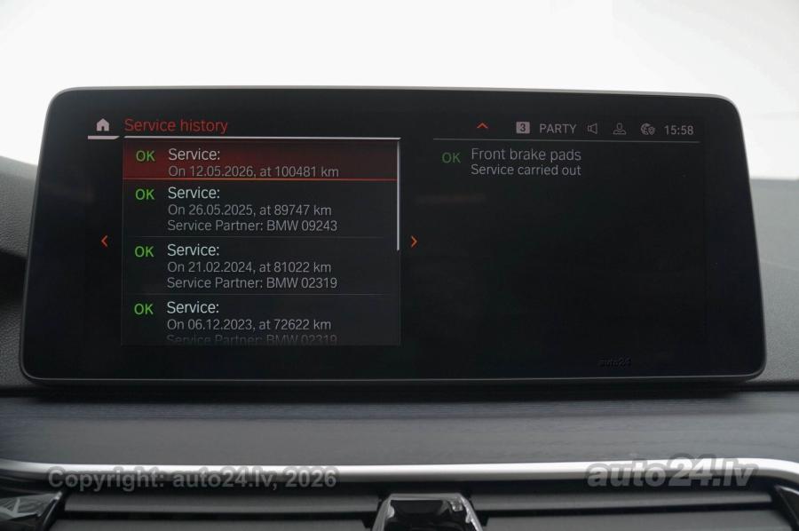 Grey BMW 5 Series 2022 in Tallinn, with an engine capacity of 2.00 L and mileage of 100 thousand km for 31990 €, photo 17 on AUTOMOTO.COM.LV