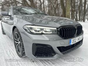 Grey BMW 5 Series 2023 in Tallinn, with an engine capacity of 2.00 L and mileage of 44 thousand km for 43900 €, photo 6 on AUTOMOTO.COM.LV