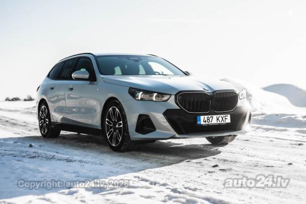 Pelēks BMW 5 Series 2024 Tallina, ar dzinēja tilpumu 3.00 L un nobraukumu 38 tūkst. km par 69200 €, foto 1 vietnē AUTOMOTO.COM.LV