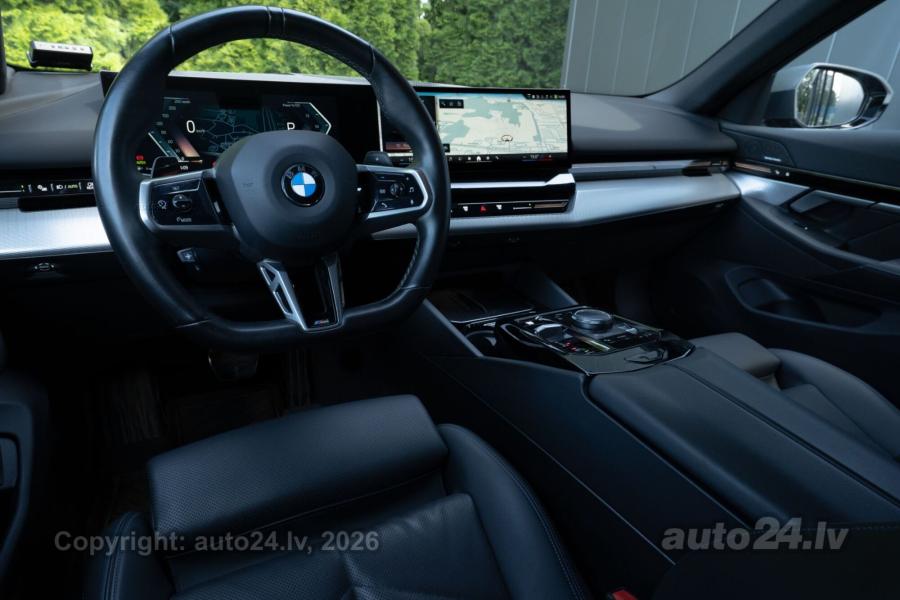 Pelēks BMW 5 Series 2024 Tallina, ar dzinēja tilpumu 2.00 L un nobraukumu 80 tūkst. km par 45900 €, foto 8 vietnē AUTOMOTO.COM.LV