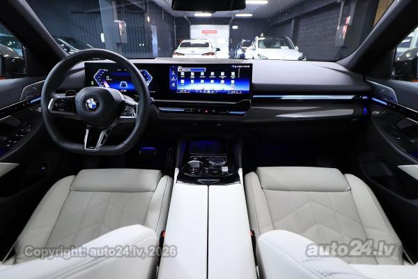 Grey BMW 5 Series 2024 in Tallinn, with an engine capacity of 3.00 L and mileage of 71 thousand km for 64995 €, photo 6 on AUTOMOTO.COM.LV