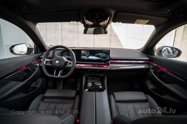 Grey BMW 5 Series 2025 in Tartu, with an engine capacity of 2.00 L and mileage of 35 thousand km for 56900 €, photo 8 on AUTOMOTO.COM.LV