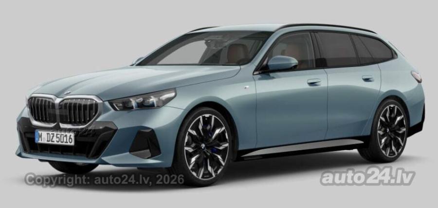 Pelēks BMW 5 Series 2025 Tallina, ar dzinēja tilpumu 3.00 L un nobraukumu 40 tūkst. km par 64900 €, foto 1 vietnē AUTOMOTO.COM.LV