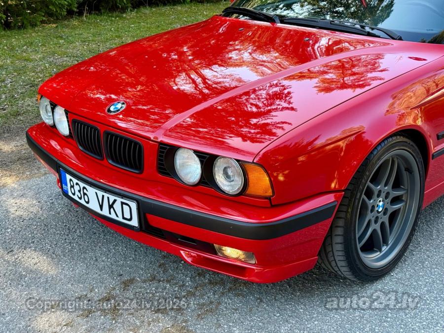 Sarkans BMW 5 Series 1994 Tallina, ar dzinēja tilpumu 4.00 L un nobraukumu 250 tūkst. km par 18999 €, foto 5 vietnē AUTOMOTO.COM.LV