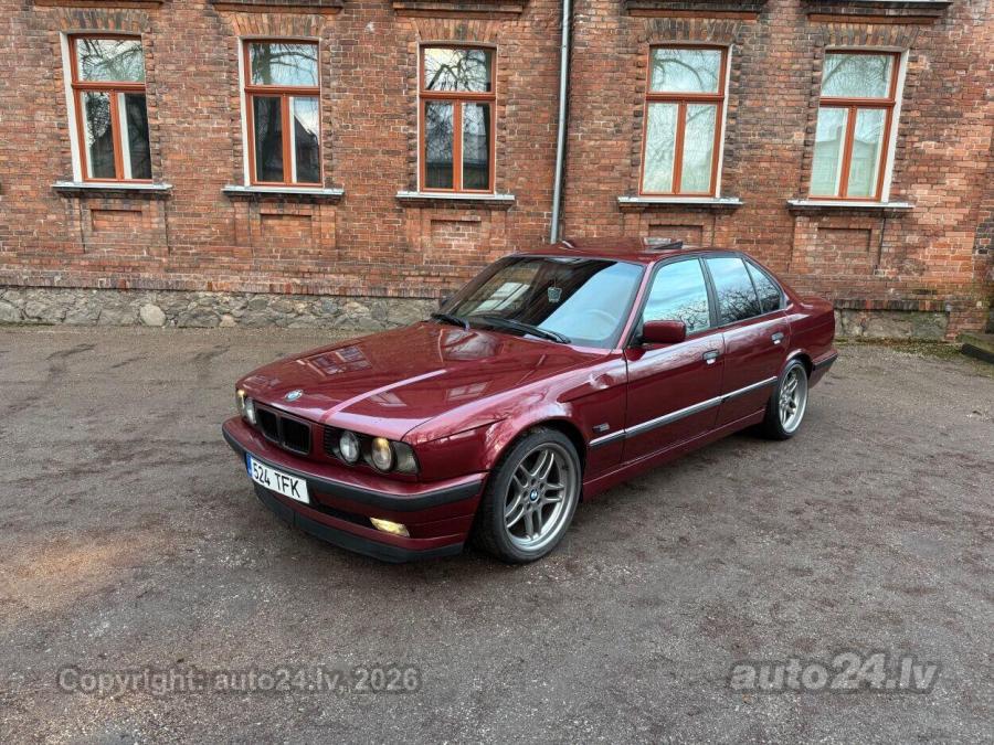 Red BMW 5 Series 1995 in Tartu, with an engine capacity of 2.50 L and mileage of 0 thousand km for 3900 €, photo 1 on AUTOMOTO.COM.LV