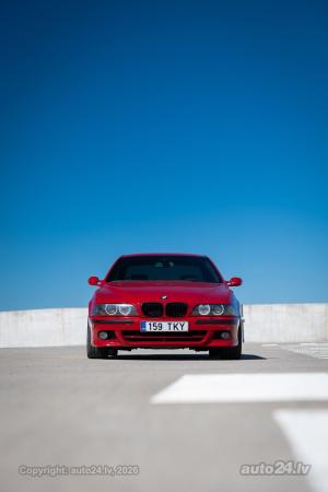 Red BMW 5 Series 2000 in Tallinn, with an engine capacity of 2.50 L and mileage of 0 thousand km for 7799 €, photo 8 on AUTOMOTO.COM.LV