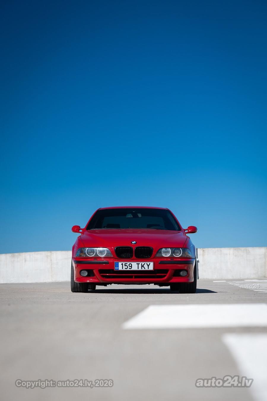 Red BMW 5 Series 2000 in Tallinn, with an engine capacity of 2.50 L and mileage of 0 thousand km for 7799 €, photo 8 on AUTOMOTO.COM.LV