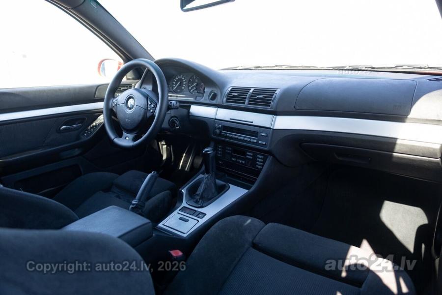 Red BMW 5 Series 2000 in Tallinn, with an engine capacity of 2.50 L and mileage of 0 thousand km for 7799 €, photo 14 on AUTOMOTO.COM.LV